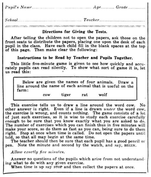 The History of the Multiple-Choice Question – Veritas Journal